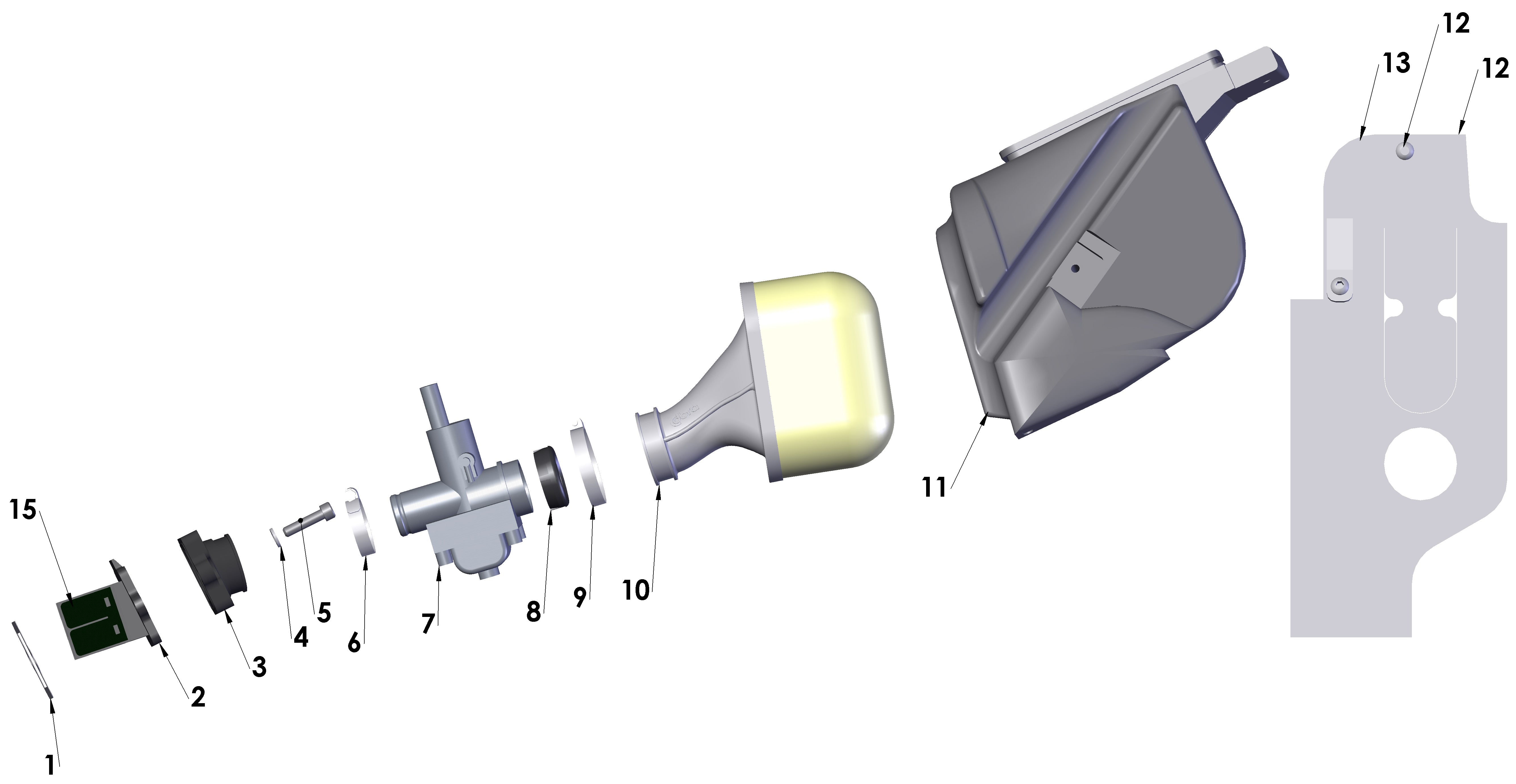 INTAKE MANIFOLD - CX50 VENOM – Minton Cycle